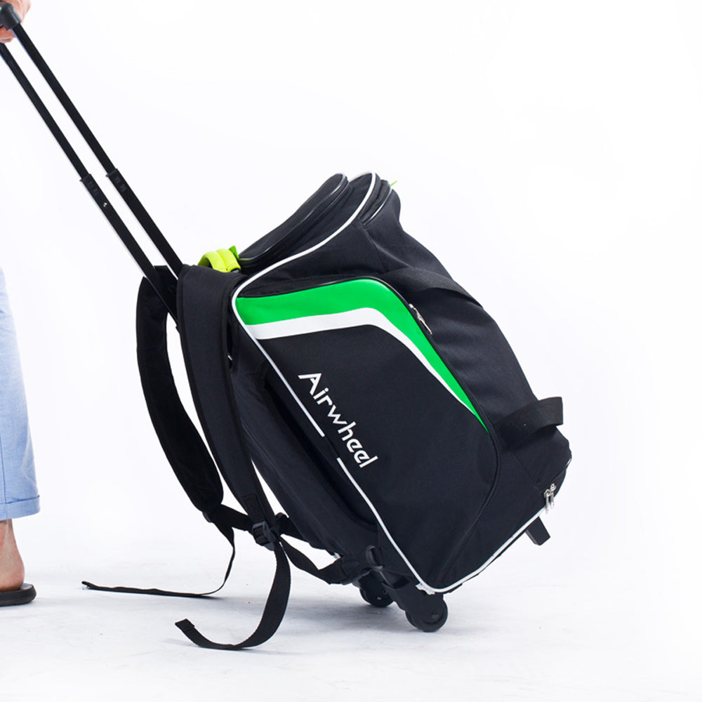 Airwheel Unisex Travel Backpack with Wheels and Retractable Handle for ...