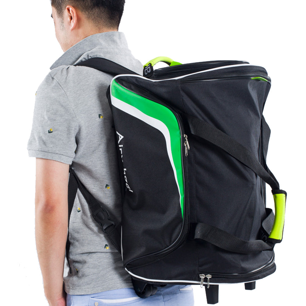 Airwheel Unisex Travel Backpack with Wheels and Retractable Handle for ...