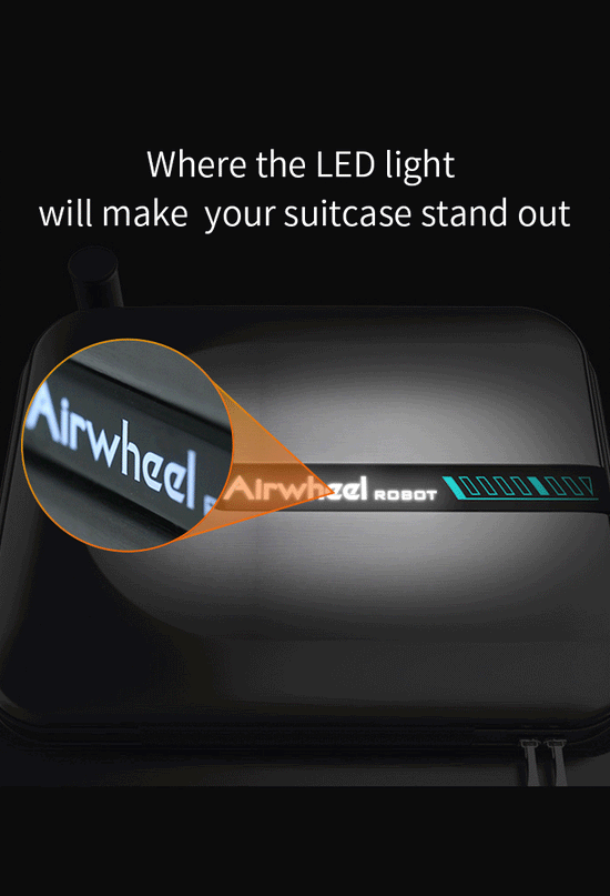 Airwheel SE3 Mini T-The Smart Rideable Luggage for Modern Travelers--2 ...