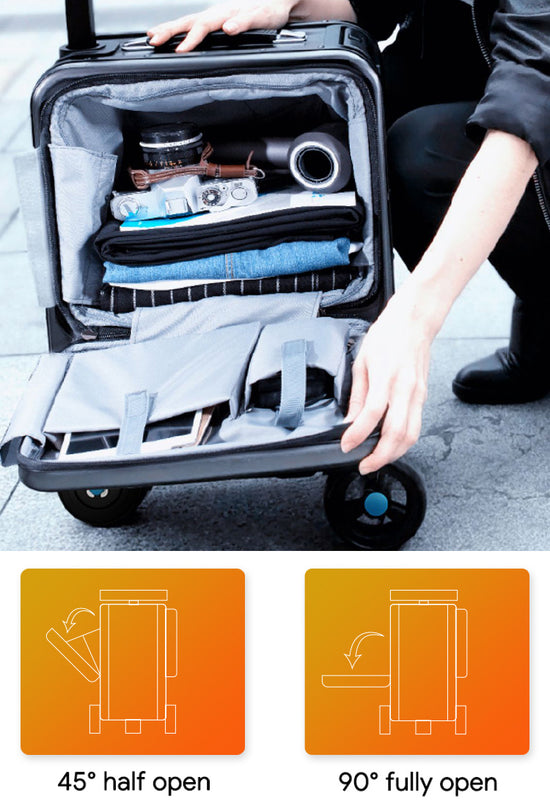 Airwheel SE3 Mini T-The Smart Rideable Luggage for Modern Travelers--2 ...